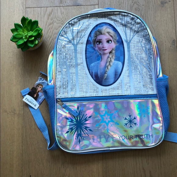 Disney | Accessories | Disney Frozen 2 Elsa Backpack Princess | Poshmark